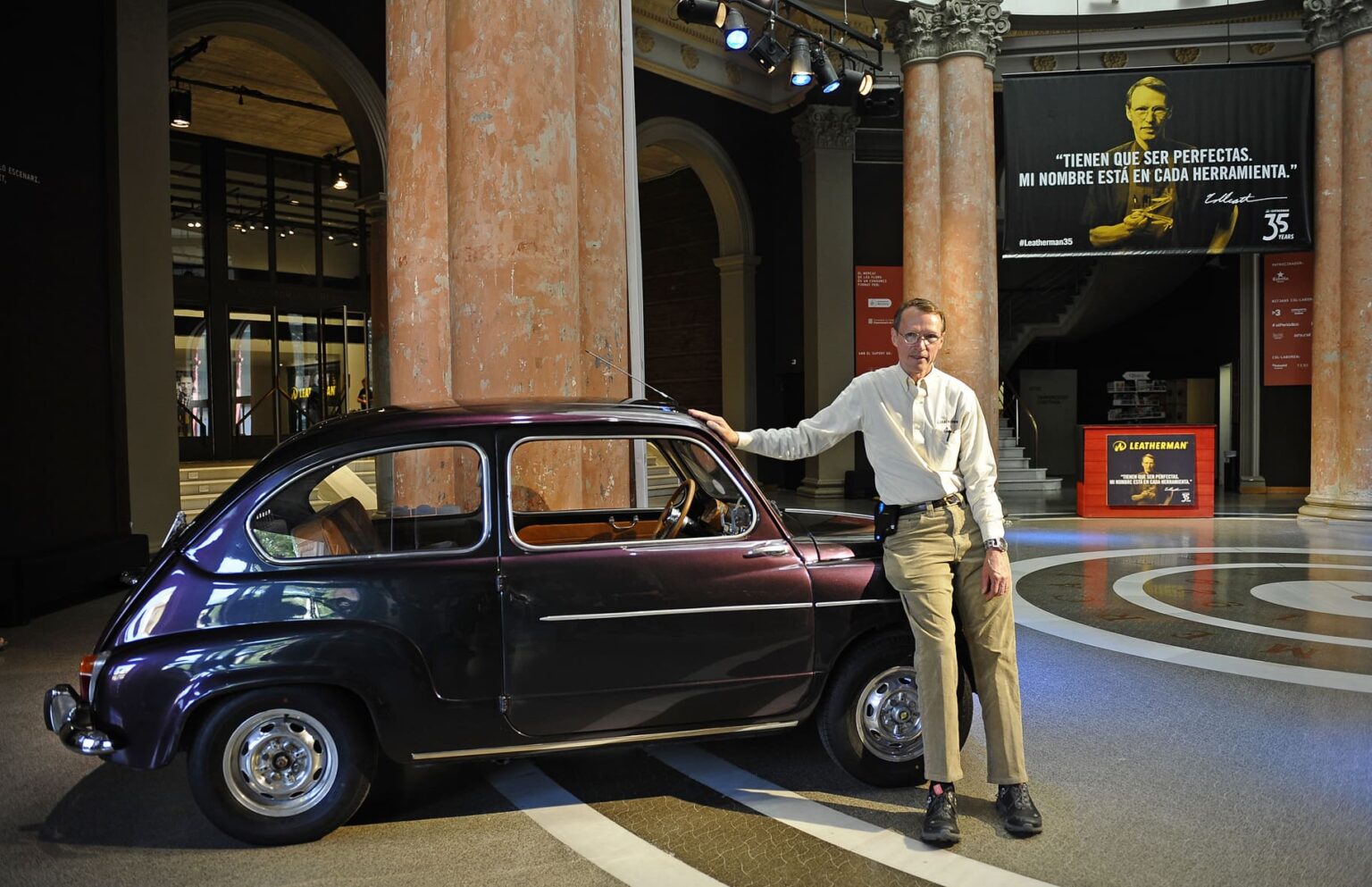 Tim Leatherman: “Si no fuese por el Fiat 500 y por mi mujer, las ...